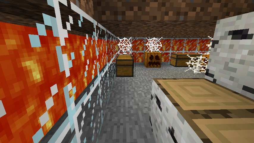 Riverside House With Lava Basement Minecraft Map