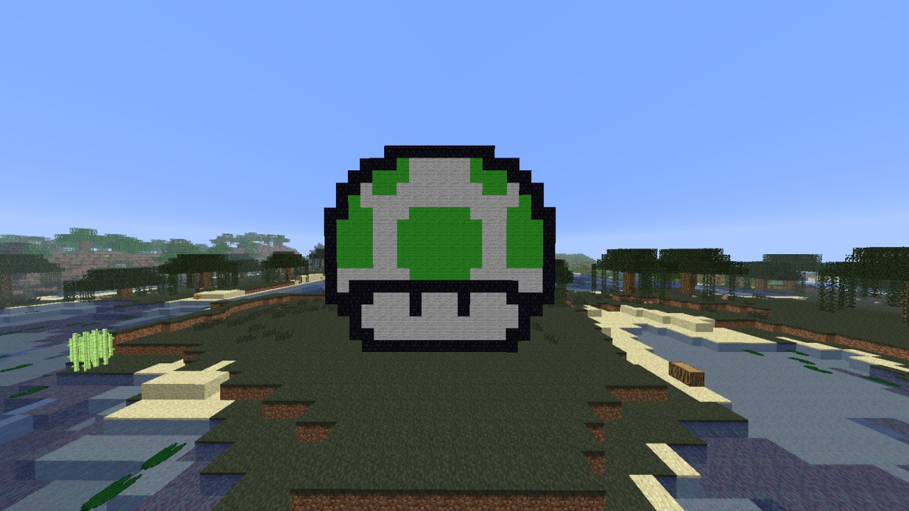 Mario mushroom Minecraft Map