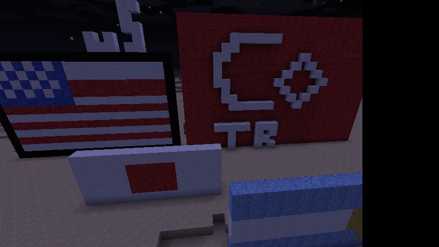 Flag of friendship Minecraft Map