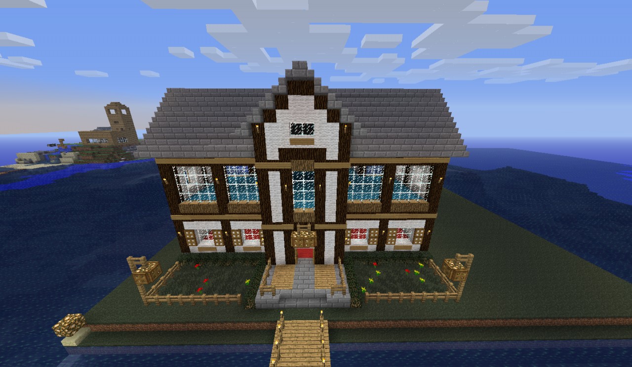 Rural villa Minecraft Map