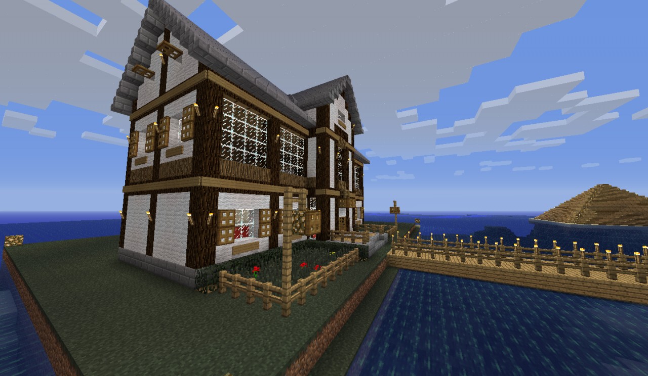 Rural villa Minecraft Map