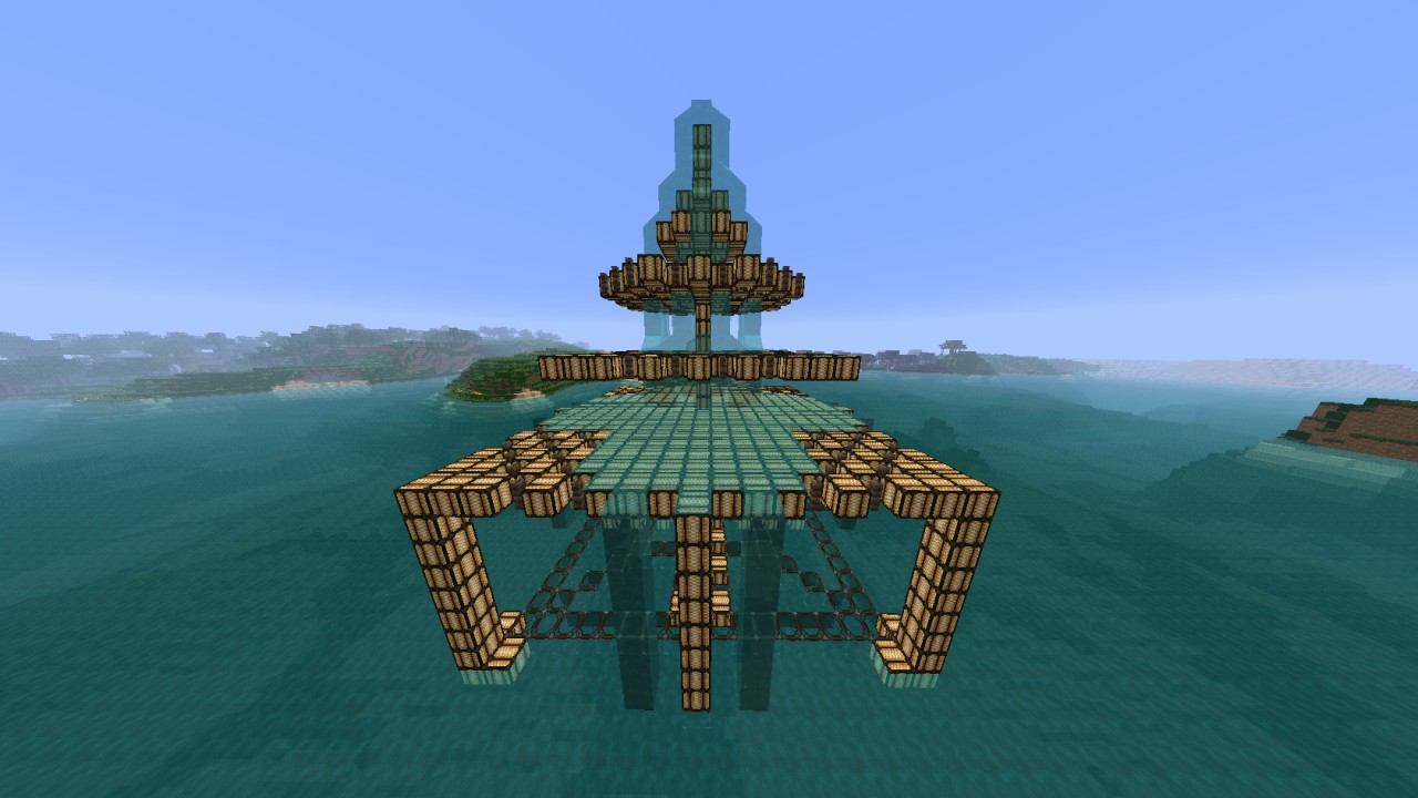 Glowstone fountain by alek4032 Minecraft Map