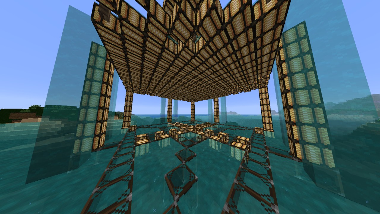 Glowstone fountain by alek4032 Minecraft Map