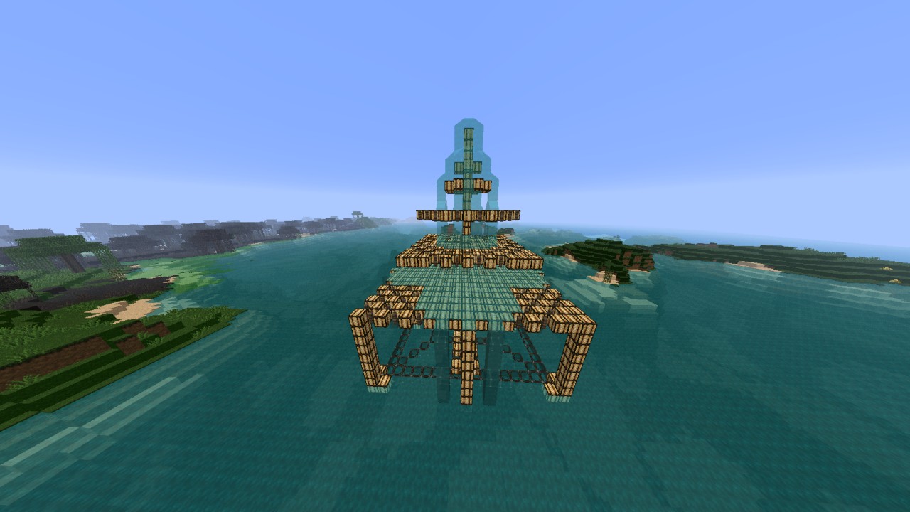 Glowstone fountain by alek4032 Minecraft Map