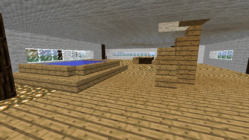 Woolen mansion Minecraft Map