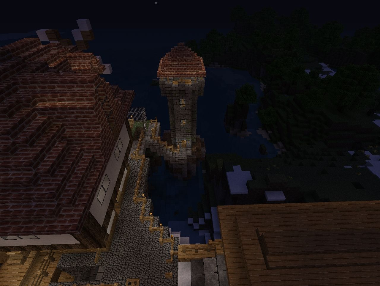 Flying City Minecraft Map