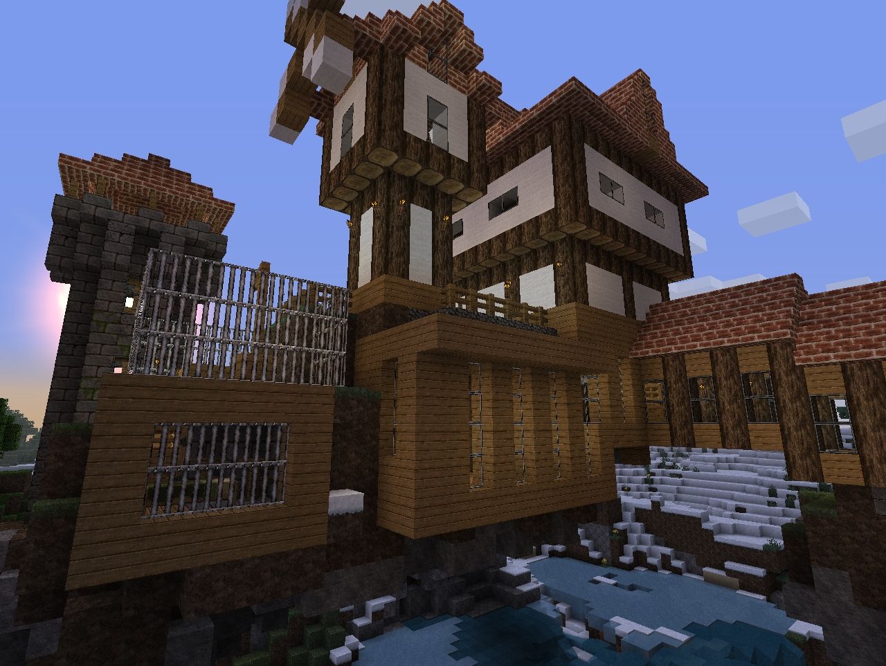 Flying City Minecraft Map