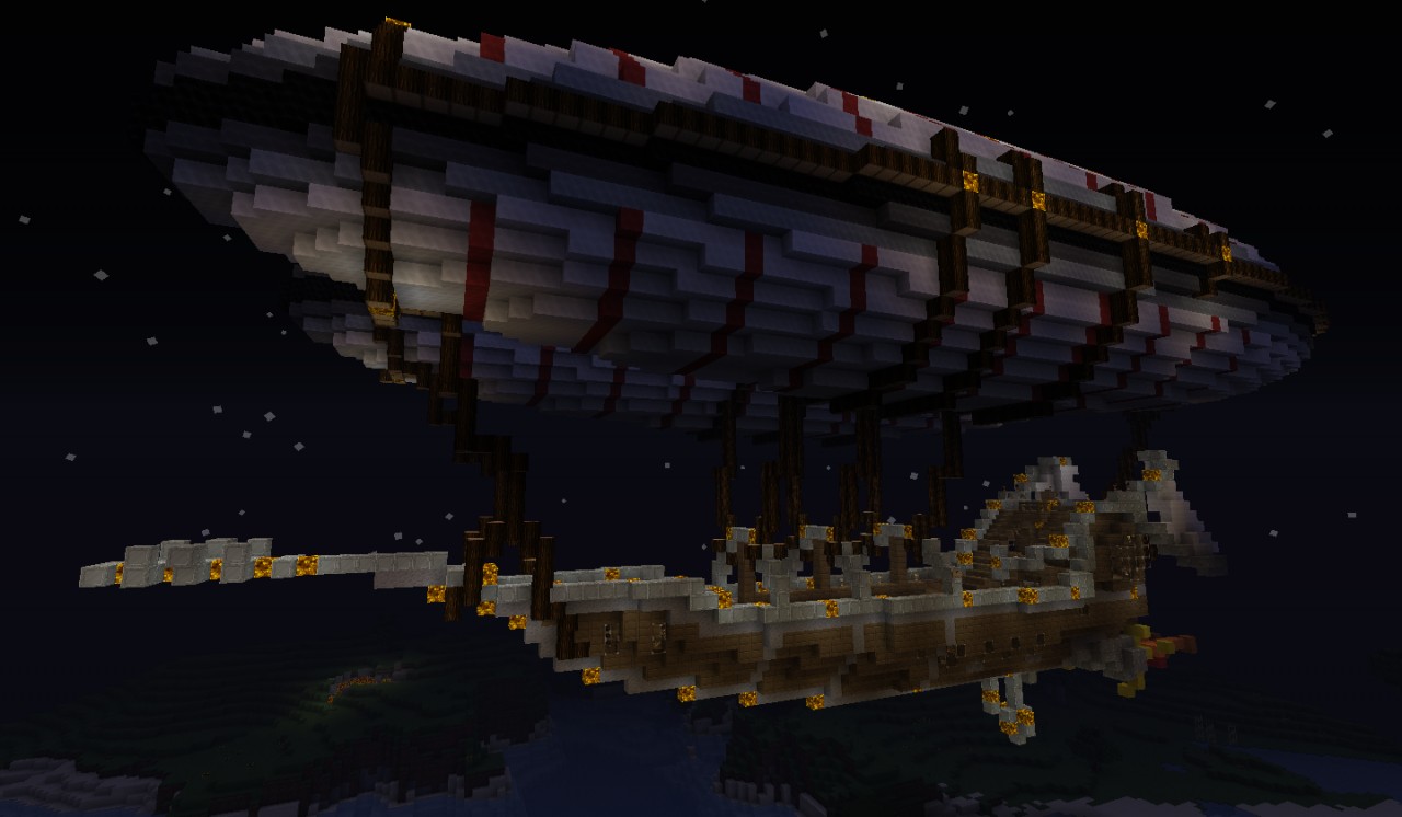 HMS DayBreaker airship Minecraft Map