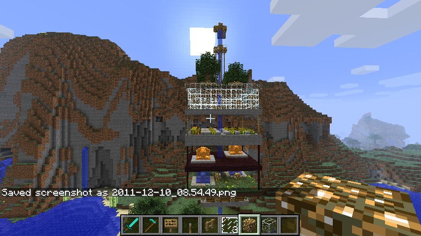 Floating Base Minecraft Map