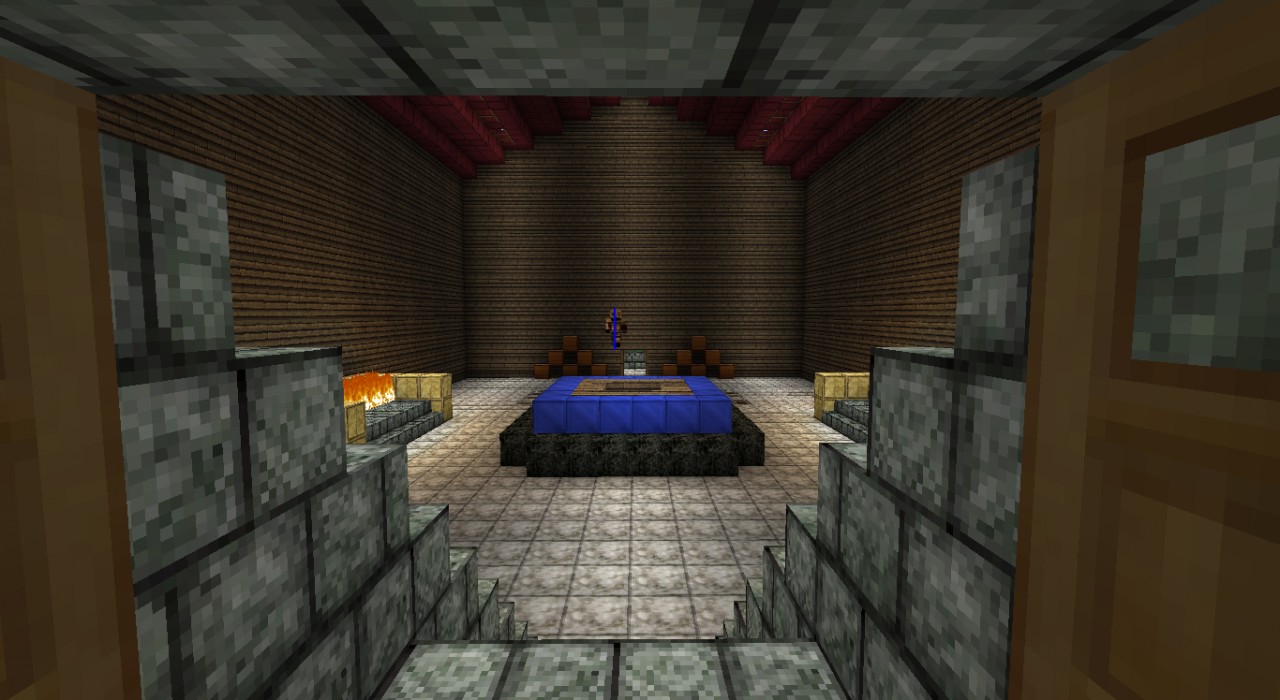 My basic Temple Minecraft Map