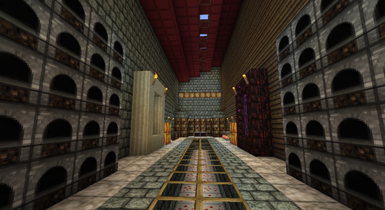 My basic Temple Minecraft Map