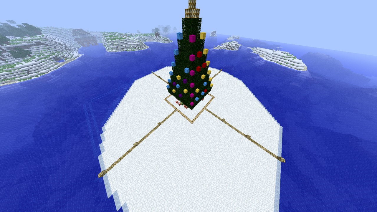 Cristmas tree by alek4032 Minecraft Map