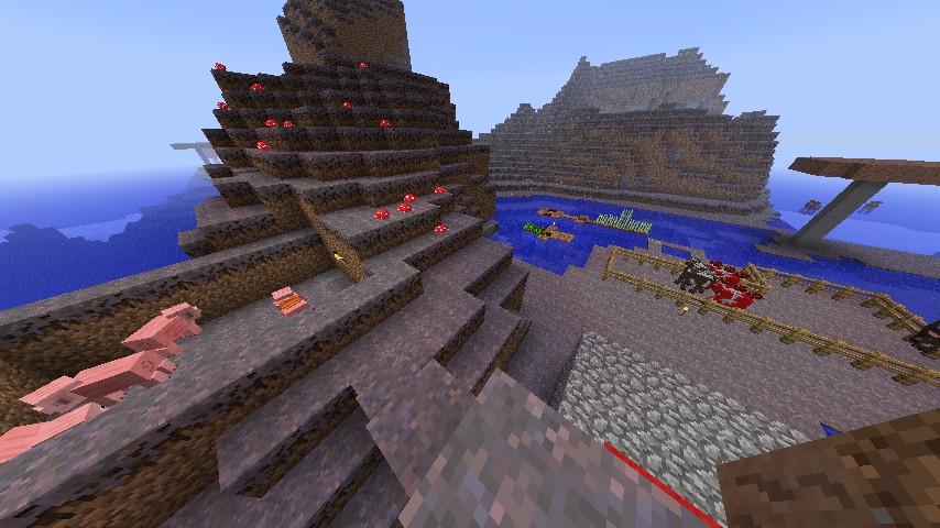 Mushroom world Minecraft Map