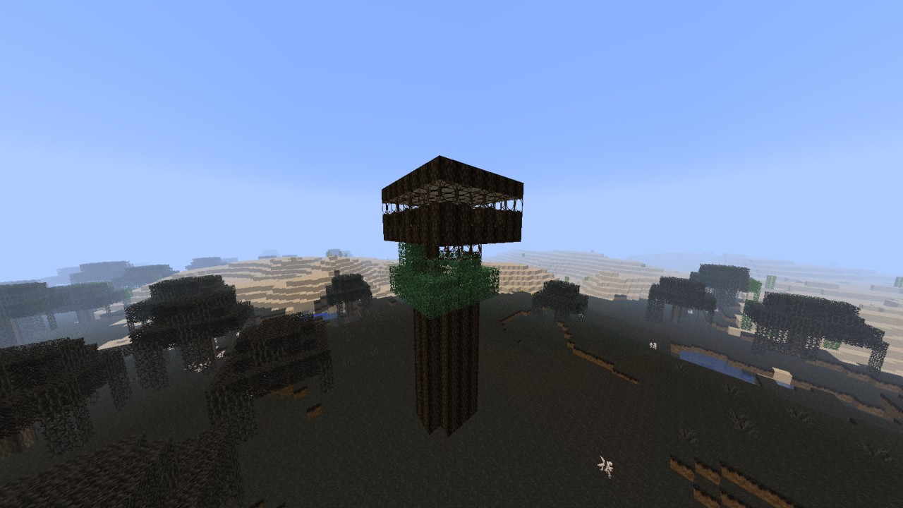 The tree WatchTower by alek4032 Minecraft Map