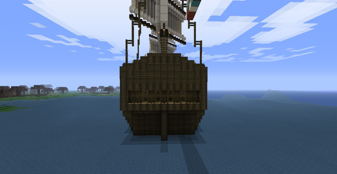 The HMS Interceptor Minecraft Map