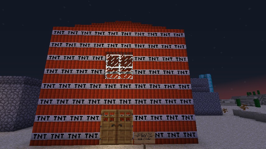 TNT house Minecraft Map