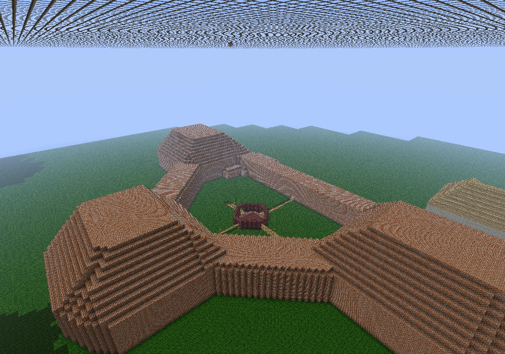 the tri-arena Minecraft Map
