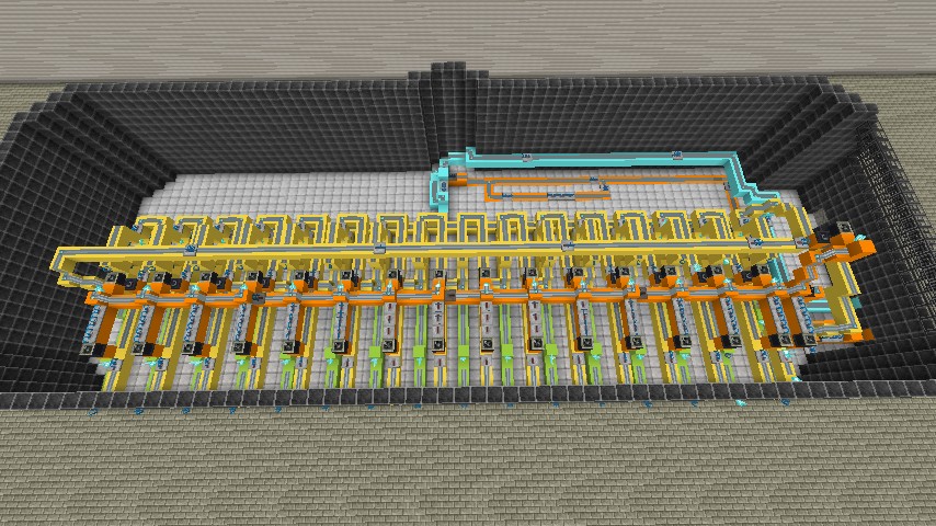 16Bit Program Counter | Unconditional Branching Minecraft Map