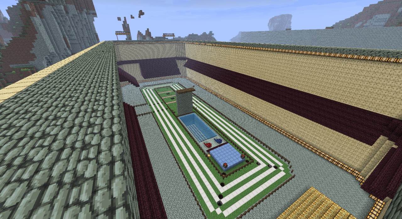 Olympic Stadium Minecraft Map
