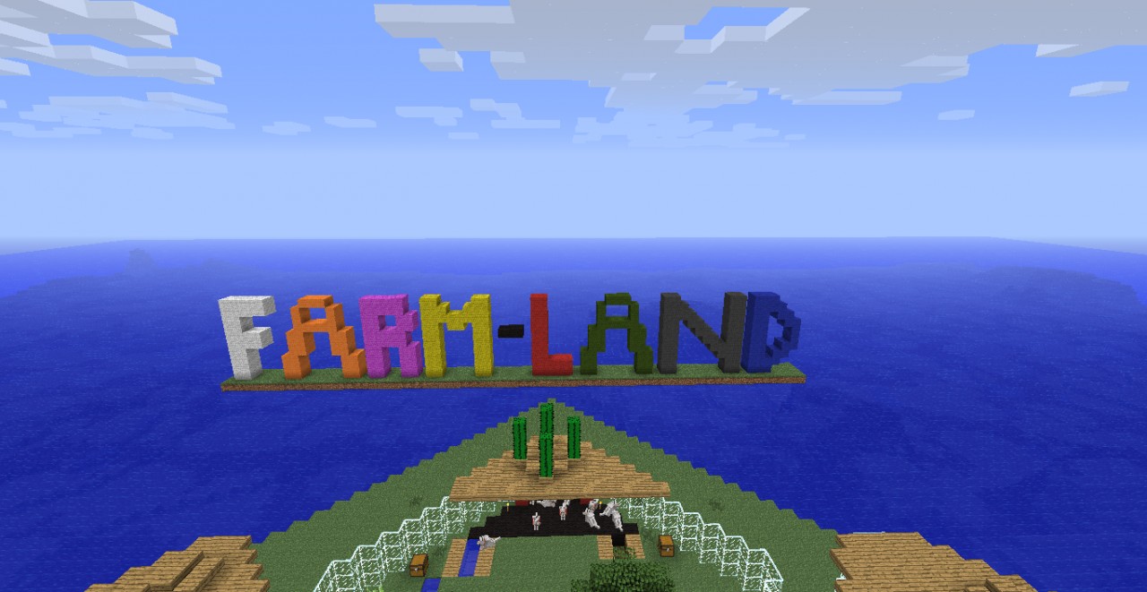 Farm-Land (Island) Minecraft Map
