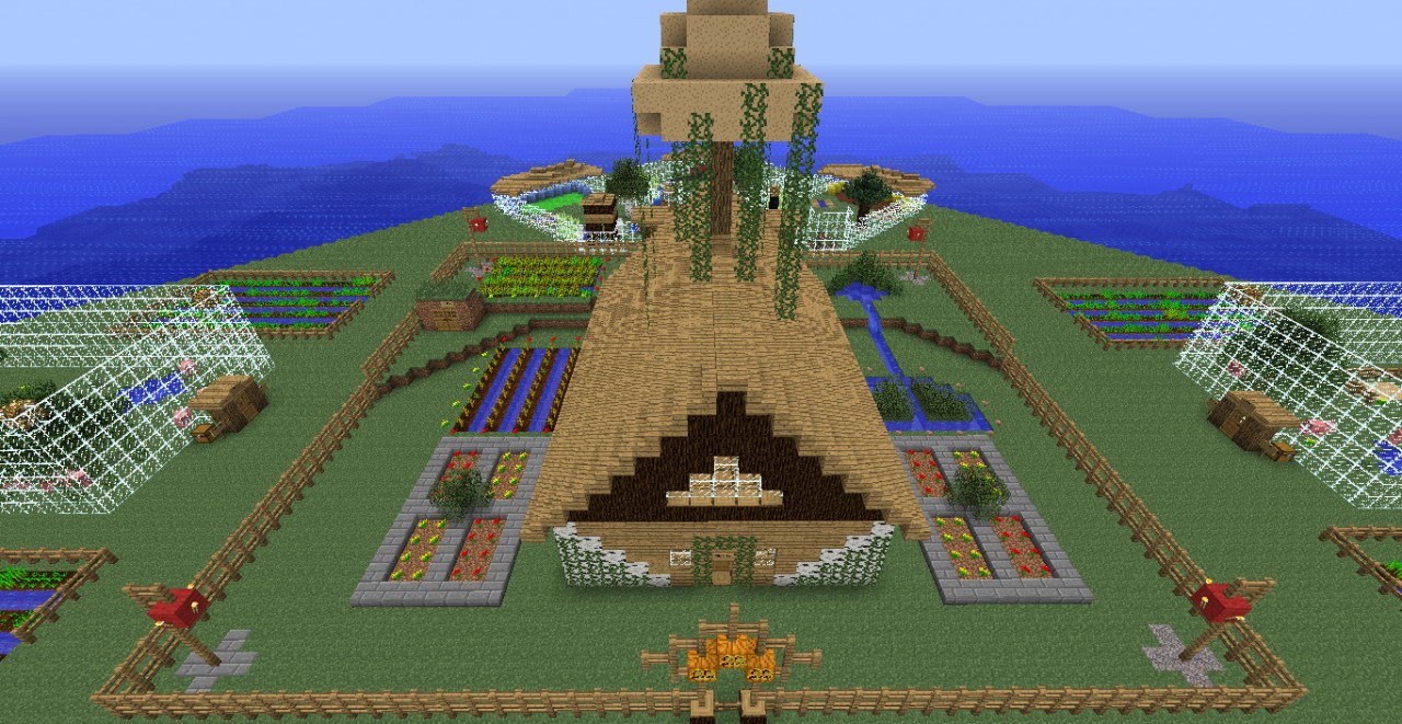 Farm-Land (Island) Minecraft Map