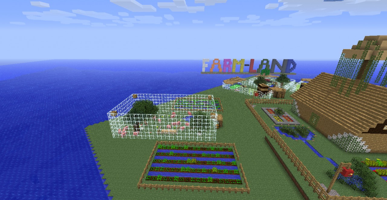 Farm-Land (Island) Minecraft Map