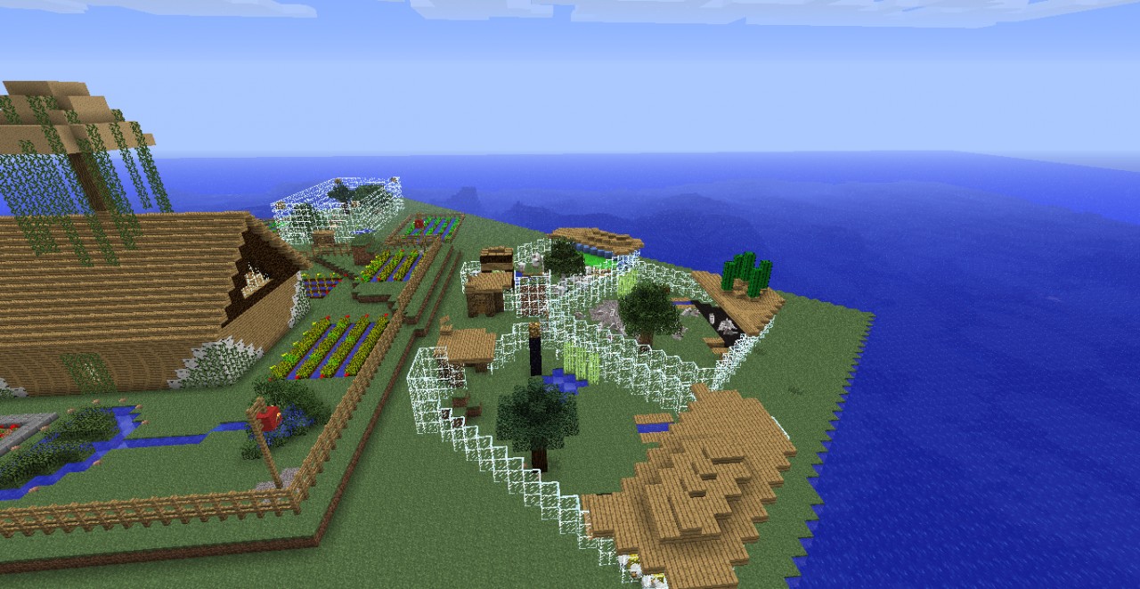 Farm-Land (Island) Minecraft Map