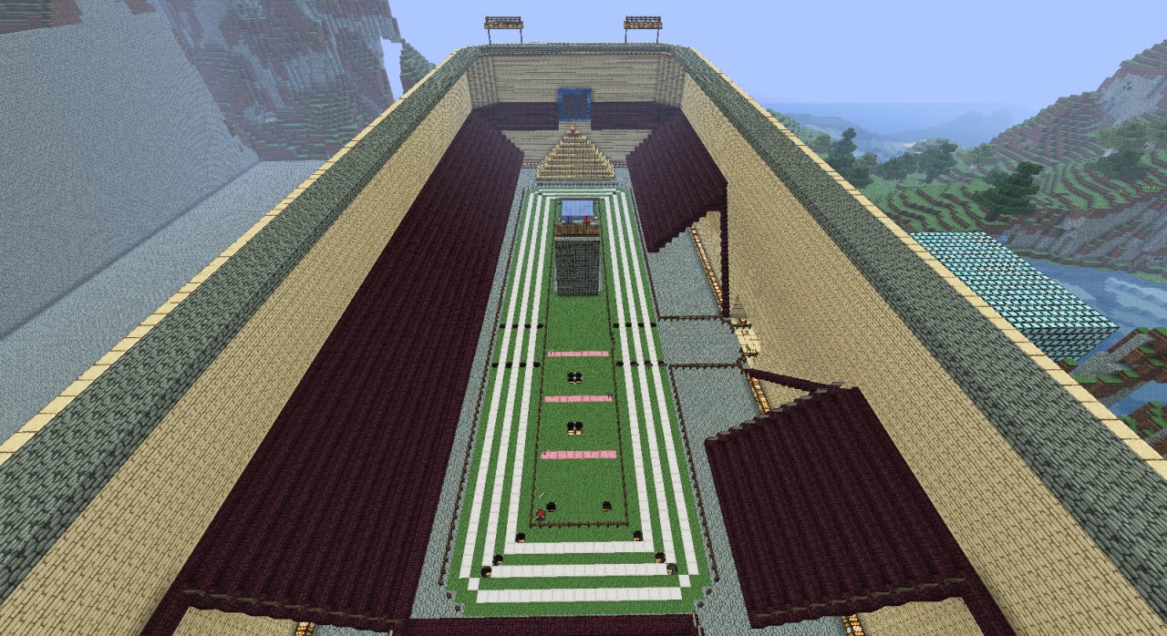 Olympic Stadium Minecraft Map