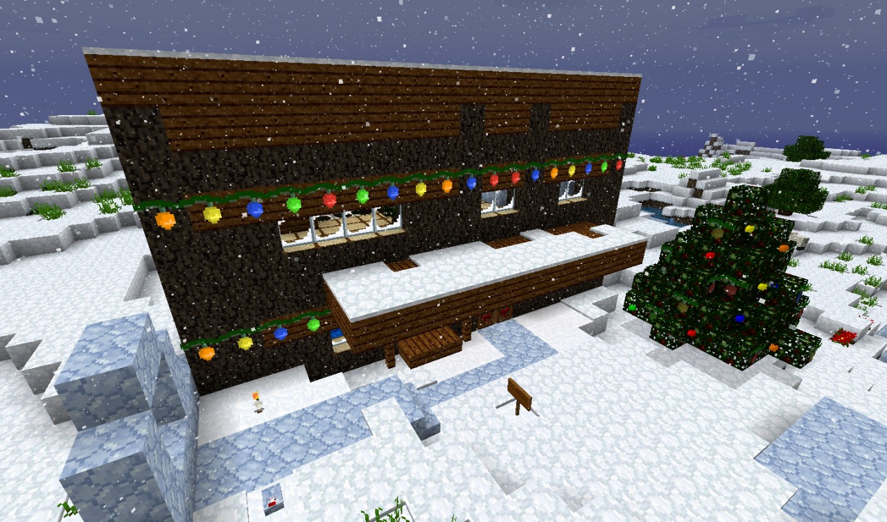 My Christmas World!! Made With Christmascraft Mod!! Minecraft Map