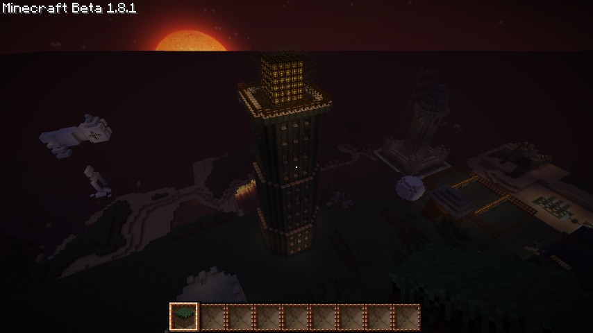 Large lighthouse Minecraft Map