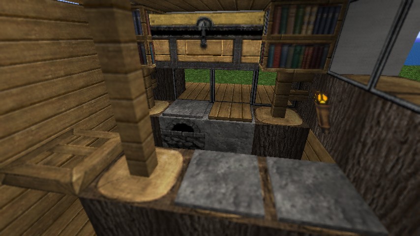 Japanese House + Bar and private club Minecraft Map