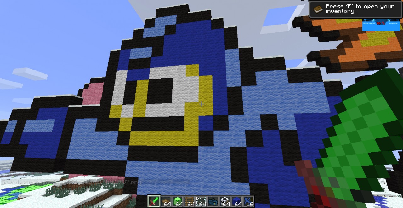 pixel world Minecraft Map