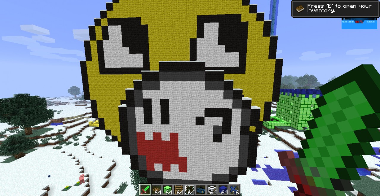 pixel world Minecraft Map