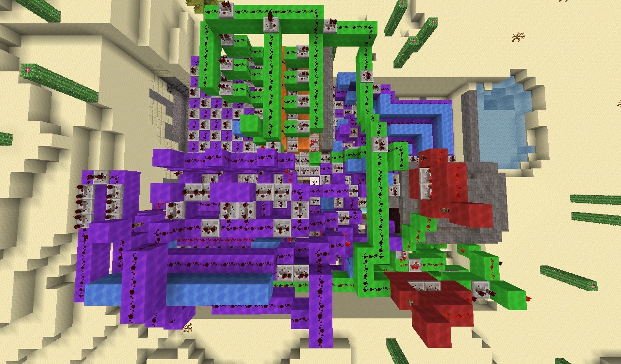 Extended Block Exchanger Minecraft Map