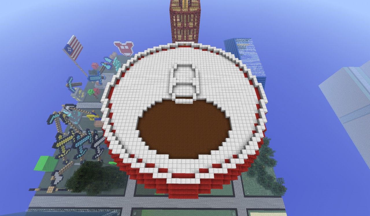 Giant Coca Cola Can Minecraft Map