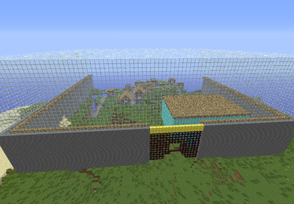 Castle With Pork Generator + Download! Minecraft Map