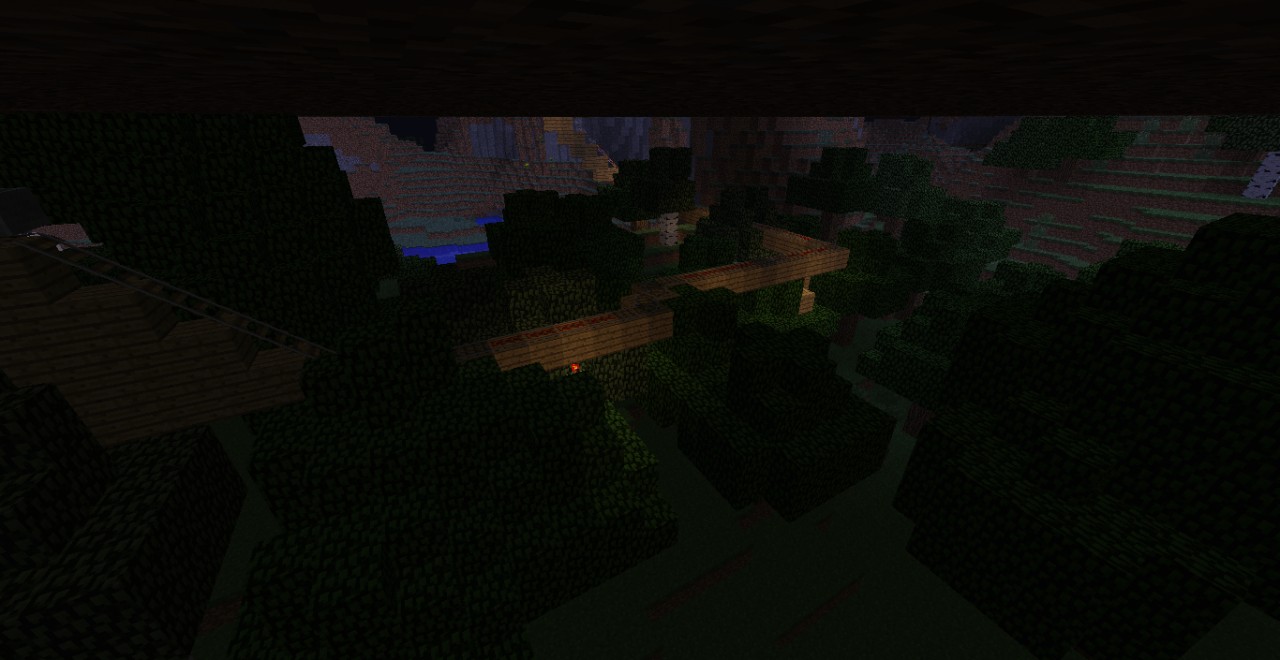 Huge Rollercoaster Minecraft Map