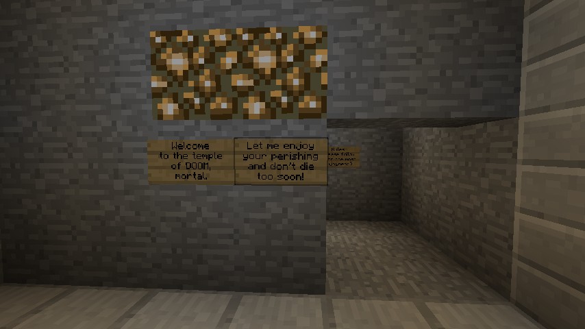 Temple of Doom Minecraft Map