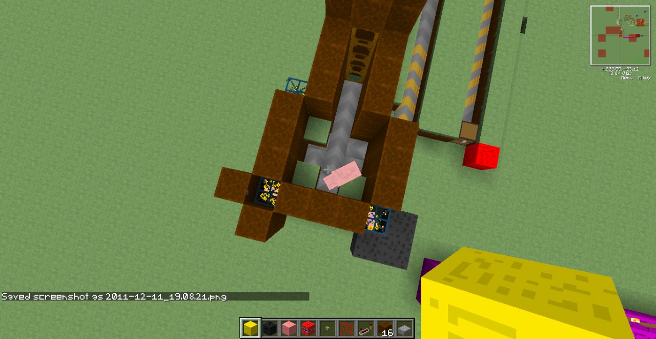 Automatic Roasted Pork Machine Minecraft Map
