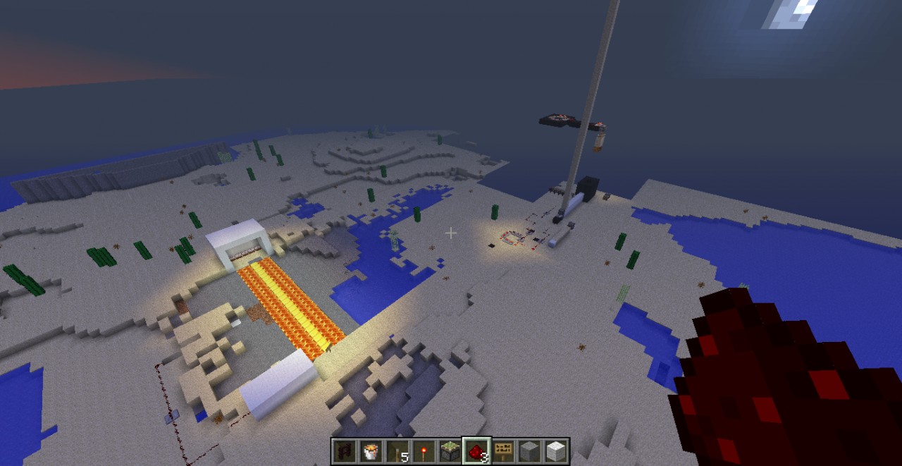 what iv'e done in the last month PISTONS Minecraft Map