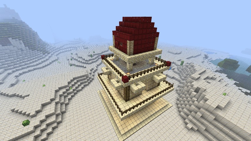 Desert Outpost: Tower Minecraft Map