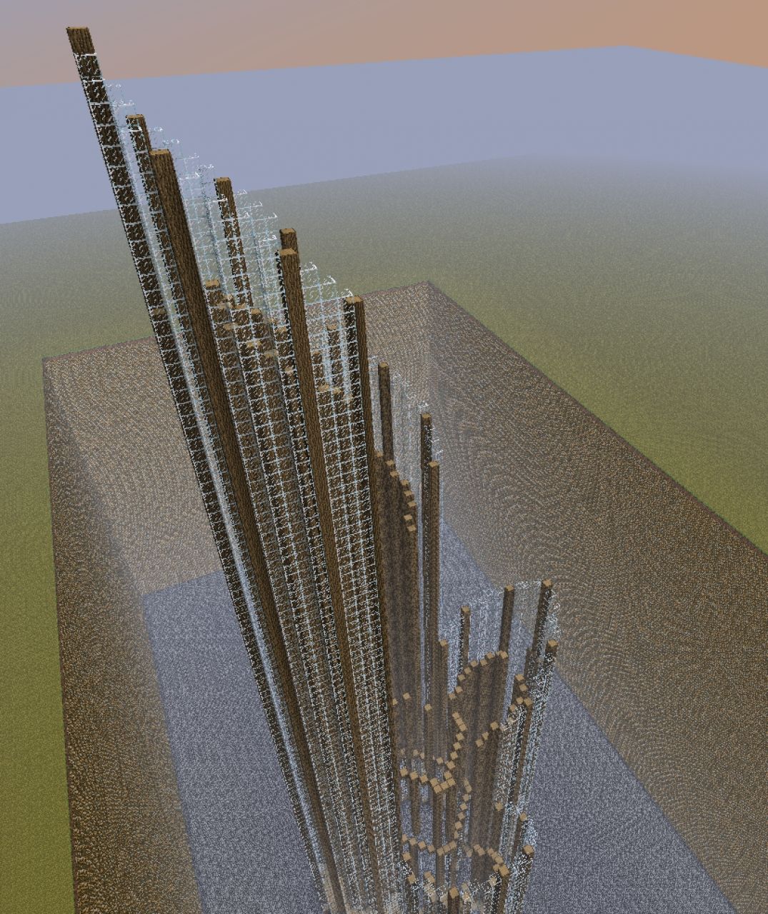 Wooden Skyscraper v2 Minecraft Map