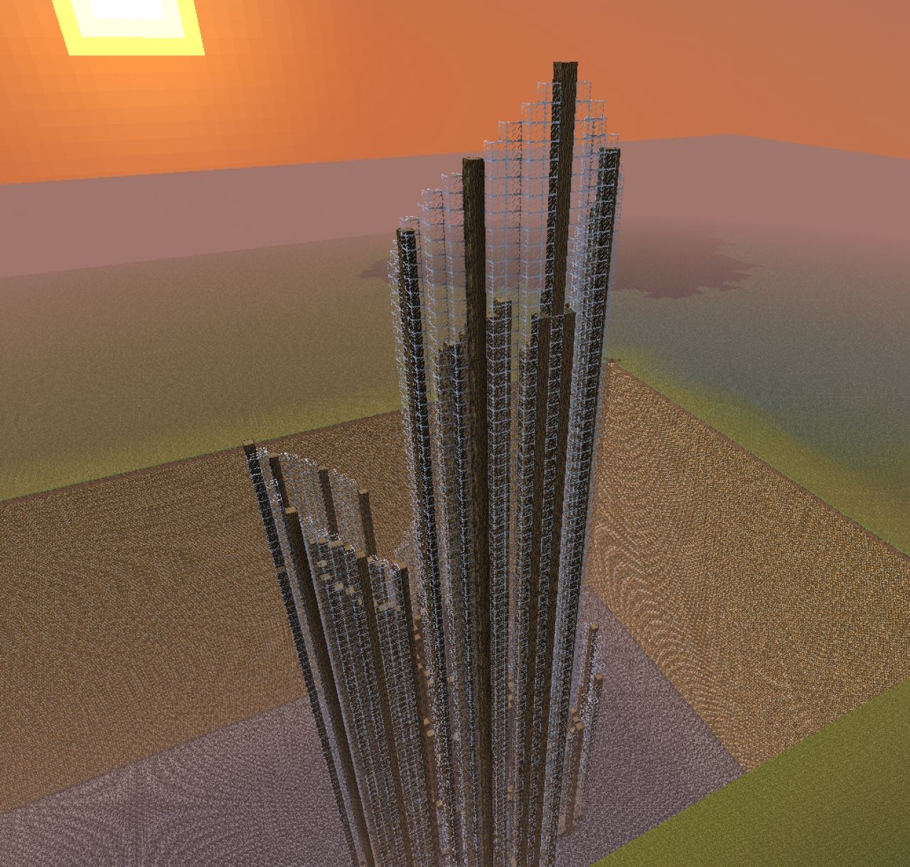 Wooden Skyscraper v2 Minecraft Project