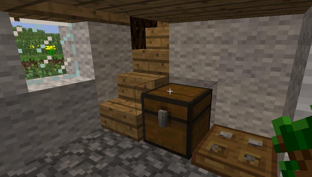 Lumberjack medieval style house Minecraft Map