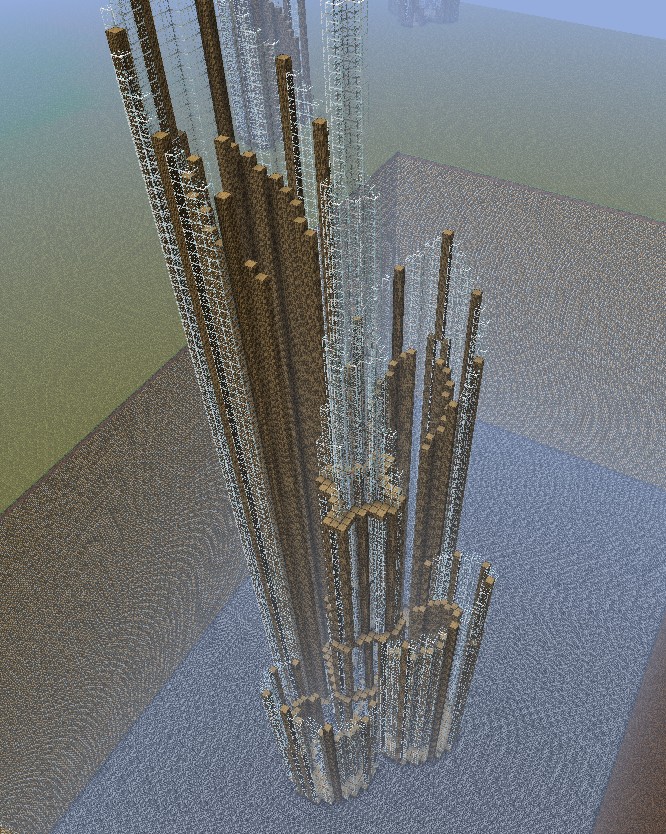 Wooden Skyscraper v2 Minecraft Map