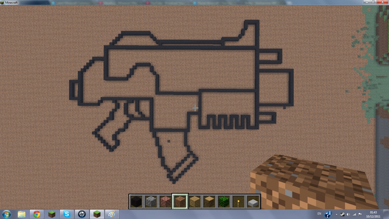 Space Marine Godwyn Pattern Bolter Minecraft Map