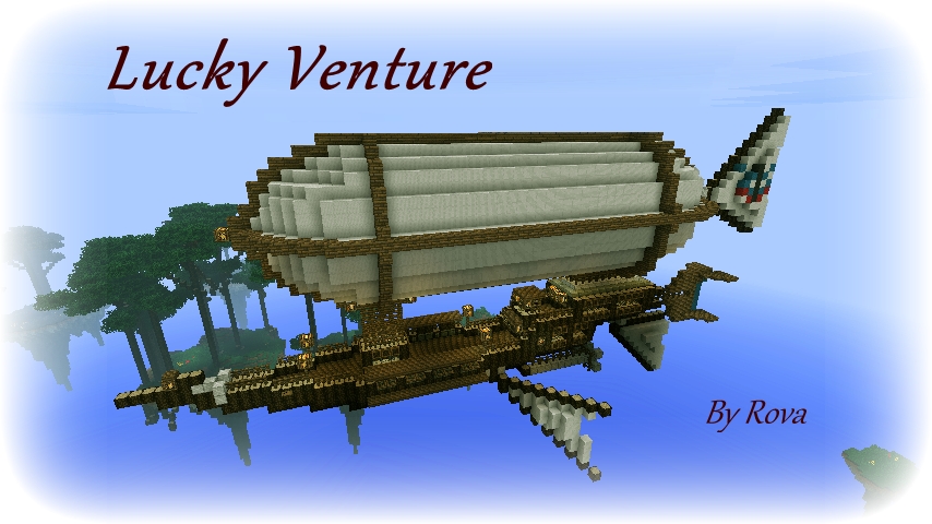 Skyship Lucky Venture Minecraft Map