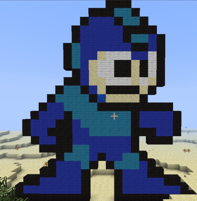Mega Man Minecraft Map