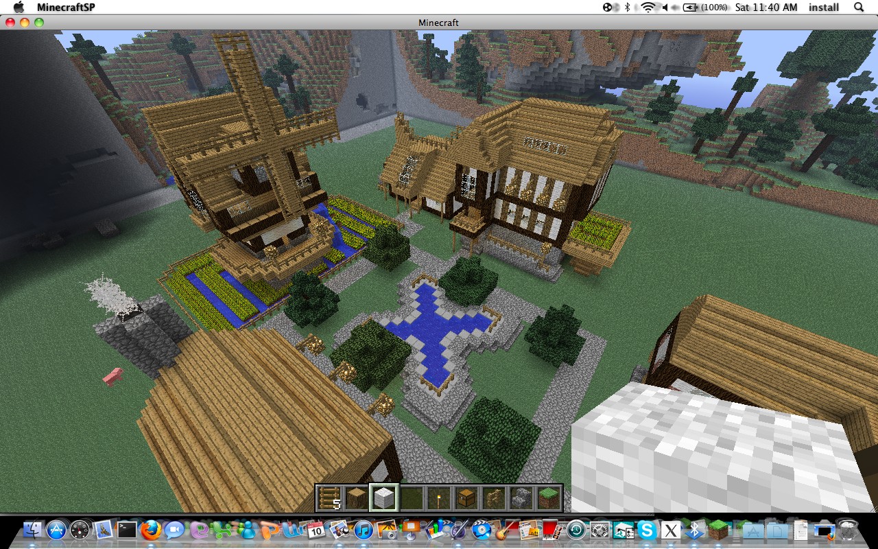 Medieval City Square Minecraft Map