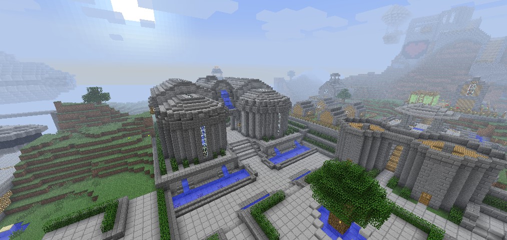 A Roman Bath House? Minecraft Map